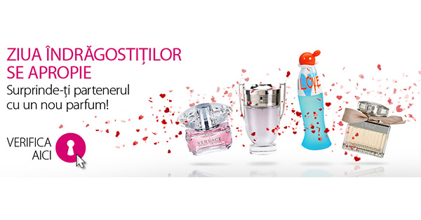Parfumuri de firma in oferta Aoro de Valentine's Day 2016 - reducerix